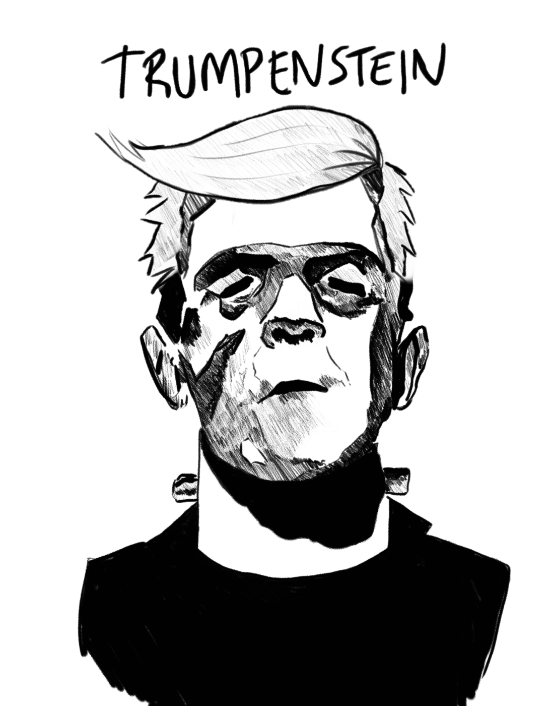 Cartoon: Trumpenstein - The Boar